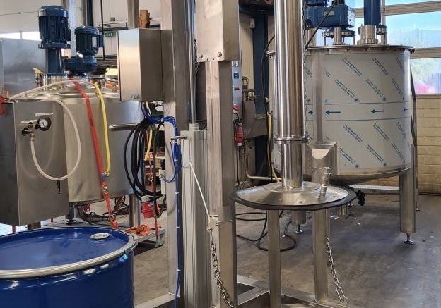 ROVA Drum Discharge Unit - Gronfa Procestechniek